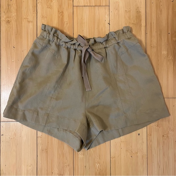 Ulla Johnson | Shorts | Ulla Johnson Linen Blend Tan Shorts Size 2 ...